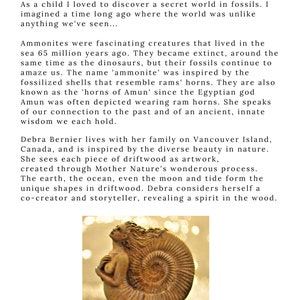 Art Card 5 Pack, Ammonite Woman, by Debra Bernier, Shaping Spirit - Etsy