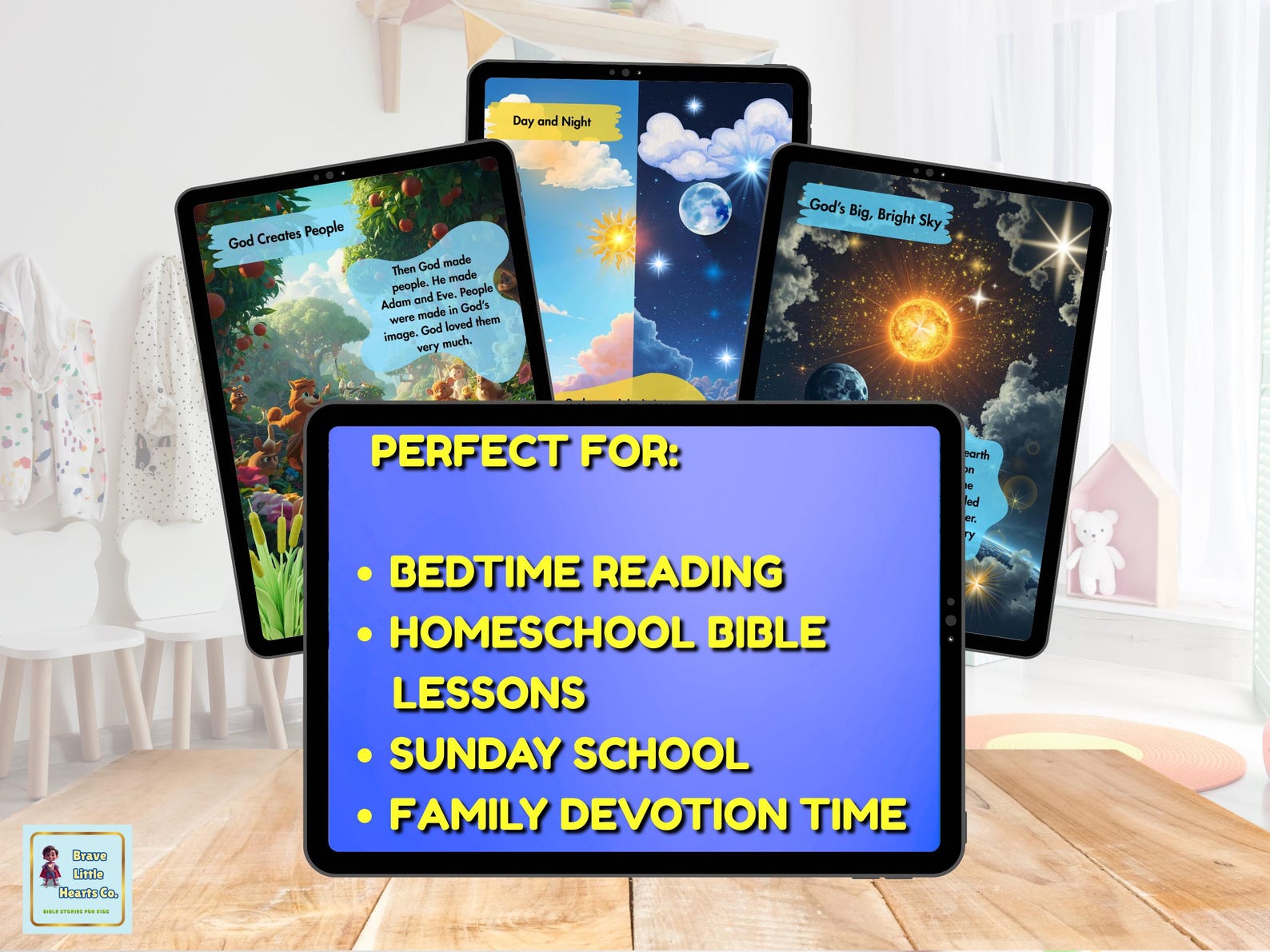 Creation of the World Bible Storybook for Kids Ages 4-7 | Christian ...