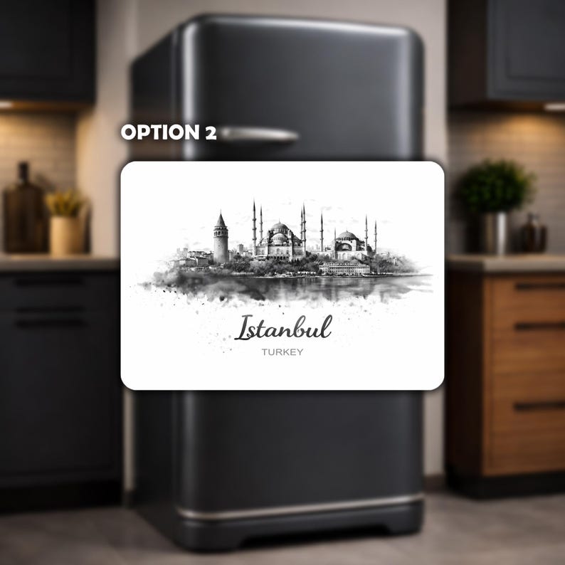 Personalized Istanbul Fridge Magnet • Flexible Flat Magnet • Istanbul ...