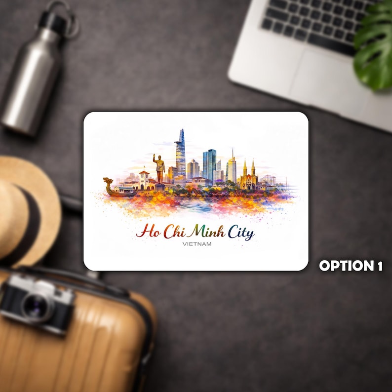 Ho Chi Minh City Customizable Stickers - Vietnam Vinyl Stickers ...