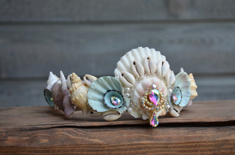 Seashell Mermaid Crown Shell Headband Adult Child Mermaid | Etsy