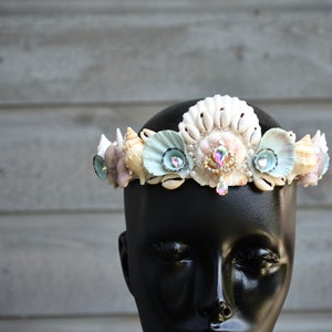 Seashell Mermaid Crown Shell Headband Adult Child Mermaid | Etsy