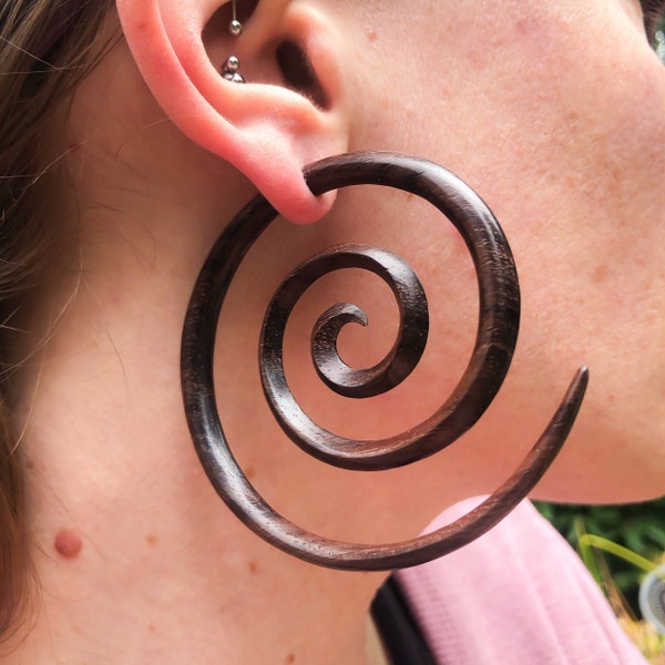 Spiral Fake Gauge - Etsy
