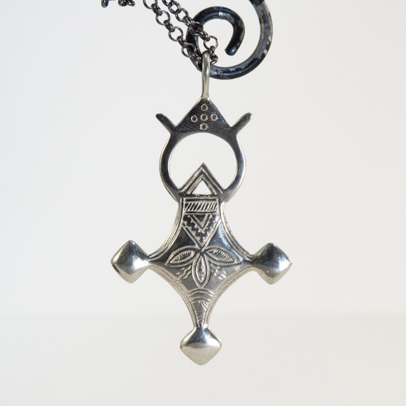 Agadez Tuareg Cross blue Men of the Desert - Etsy