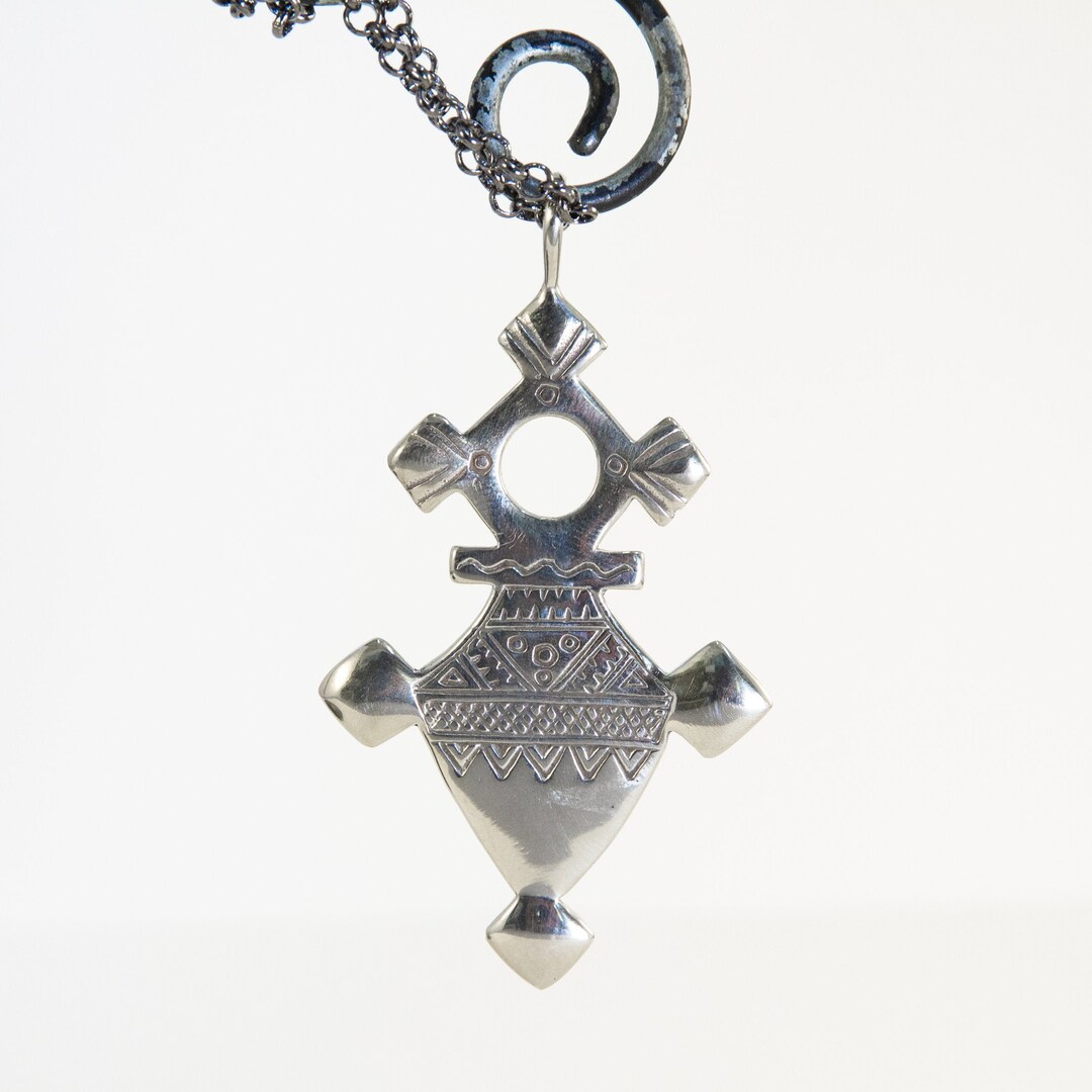 Iferouane Tuareg Cross - "blue Men of the Desert", White Brass, Coming ...