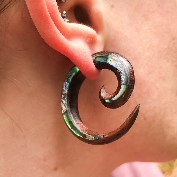 Spiral Fake Gauge - Etsy