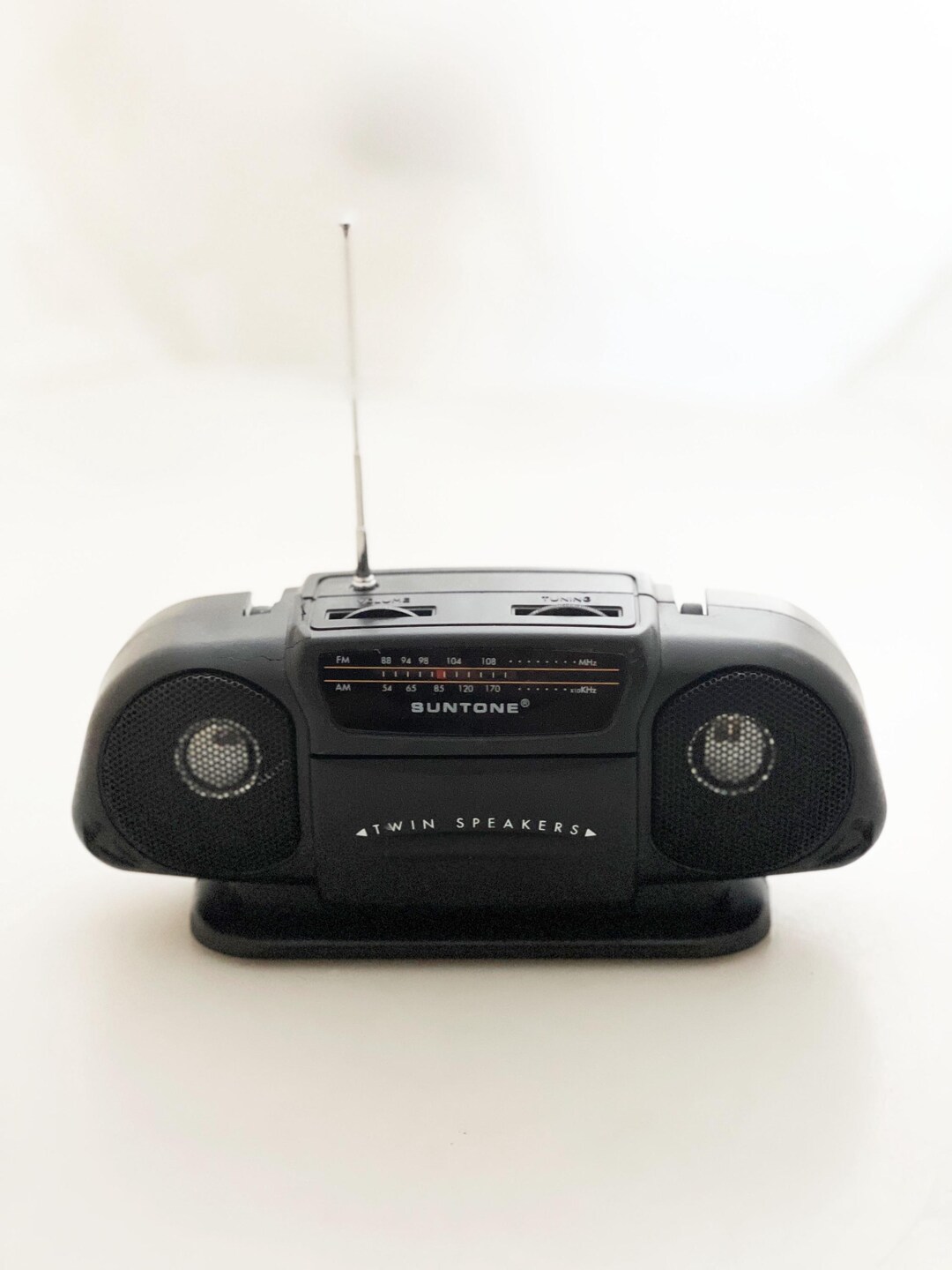 Portable Radio - Vintage International AM FM Suntone Model RR2500 Twin ...