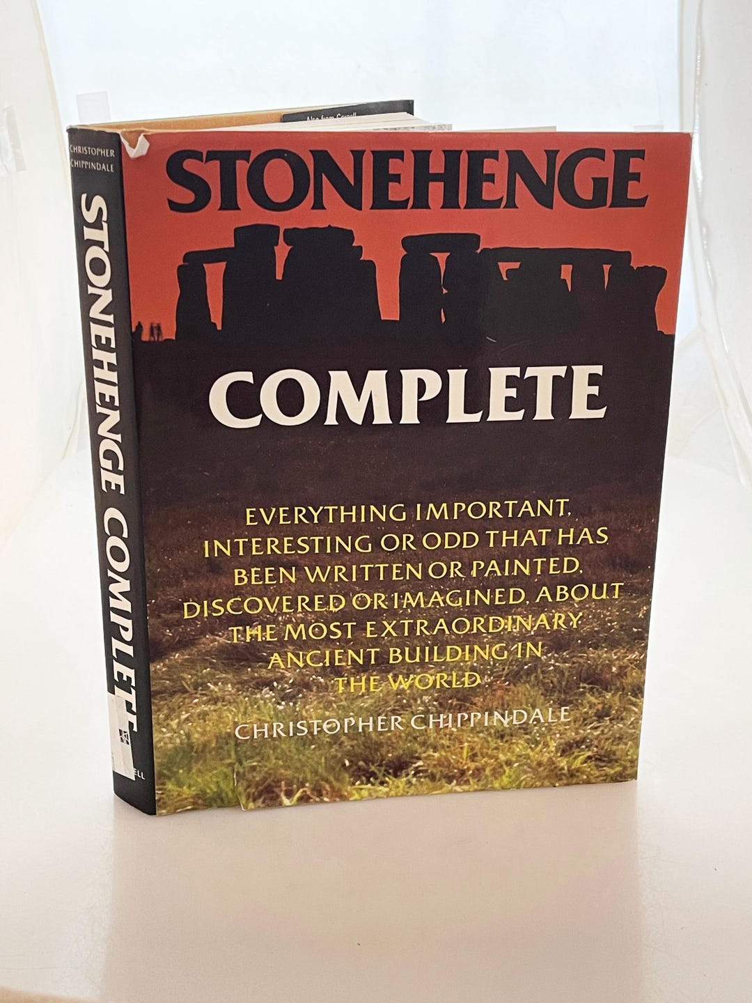 Vintage Stonehenge Hardcover Book- Vintage 1983 Christopher Chippindale ...