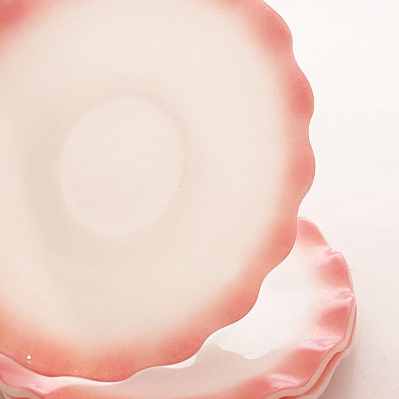 Ruffled Plates - Etsy