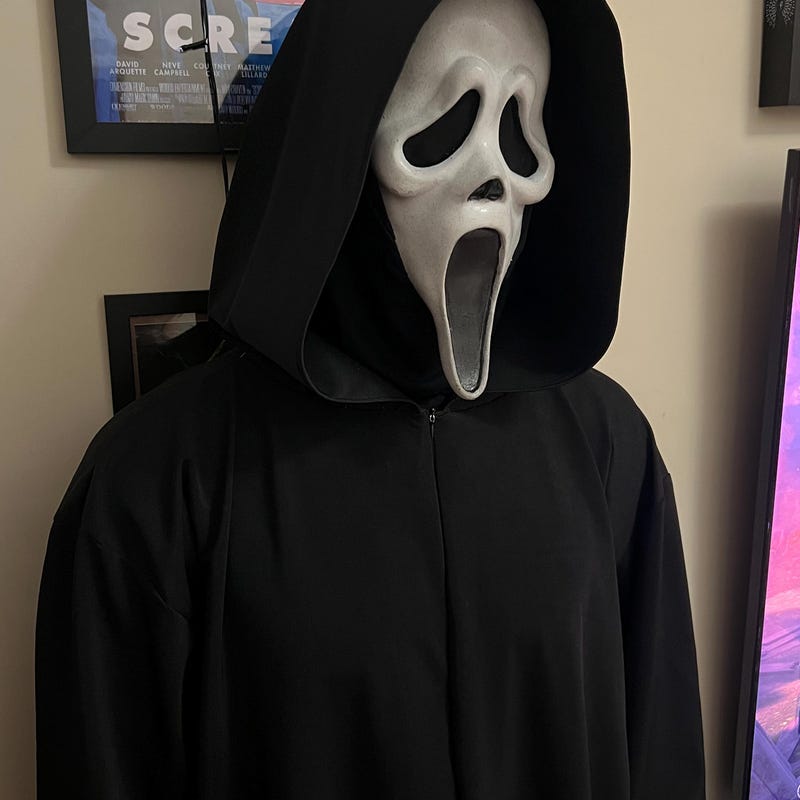 Ghostface tunica - Etsy México