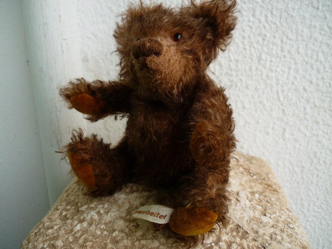 Vintage,small,handmade,german Teddy Bear,fully Jointed,7'' - Etsy