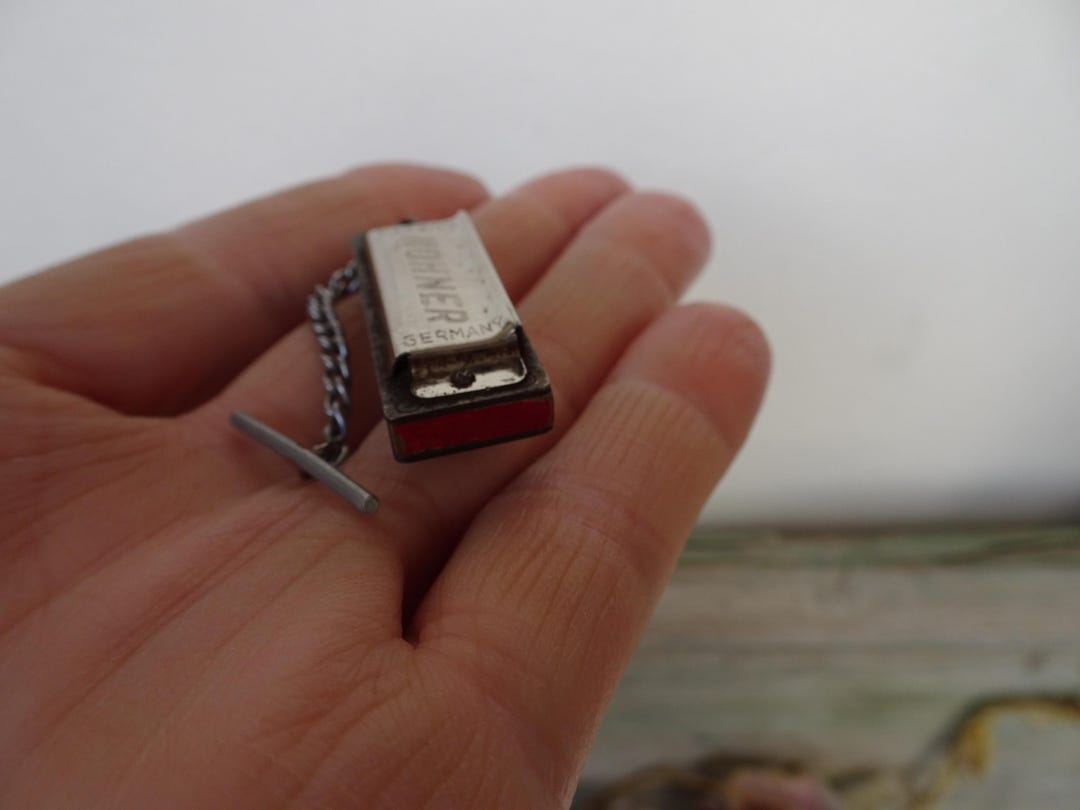 Vintage,miniature,hohner,tiny Mouth Organ,working Harmonica,west ...