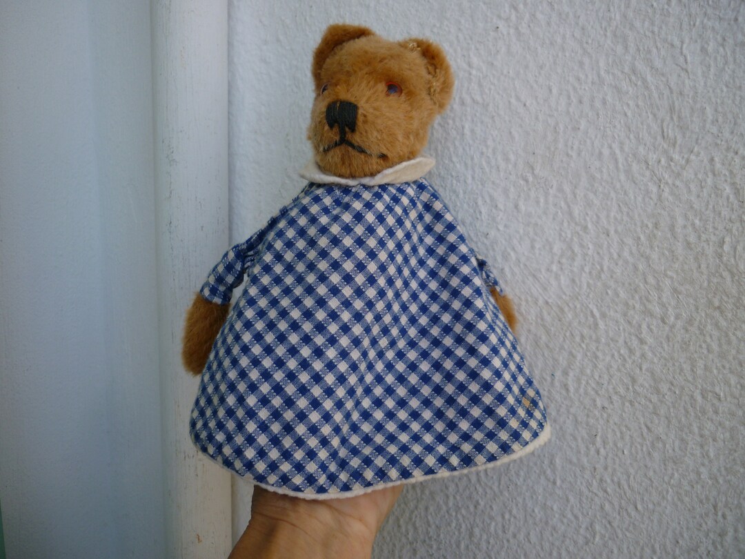 Vintage Trudi,topsy Turvy,plush Bunny Rabbit & Bear,reversible Toy ...