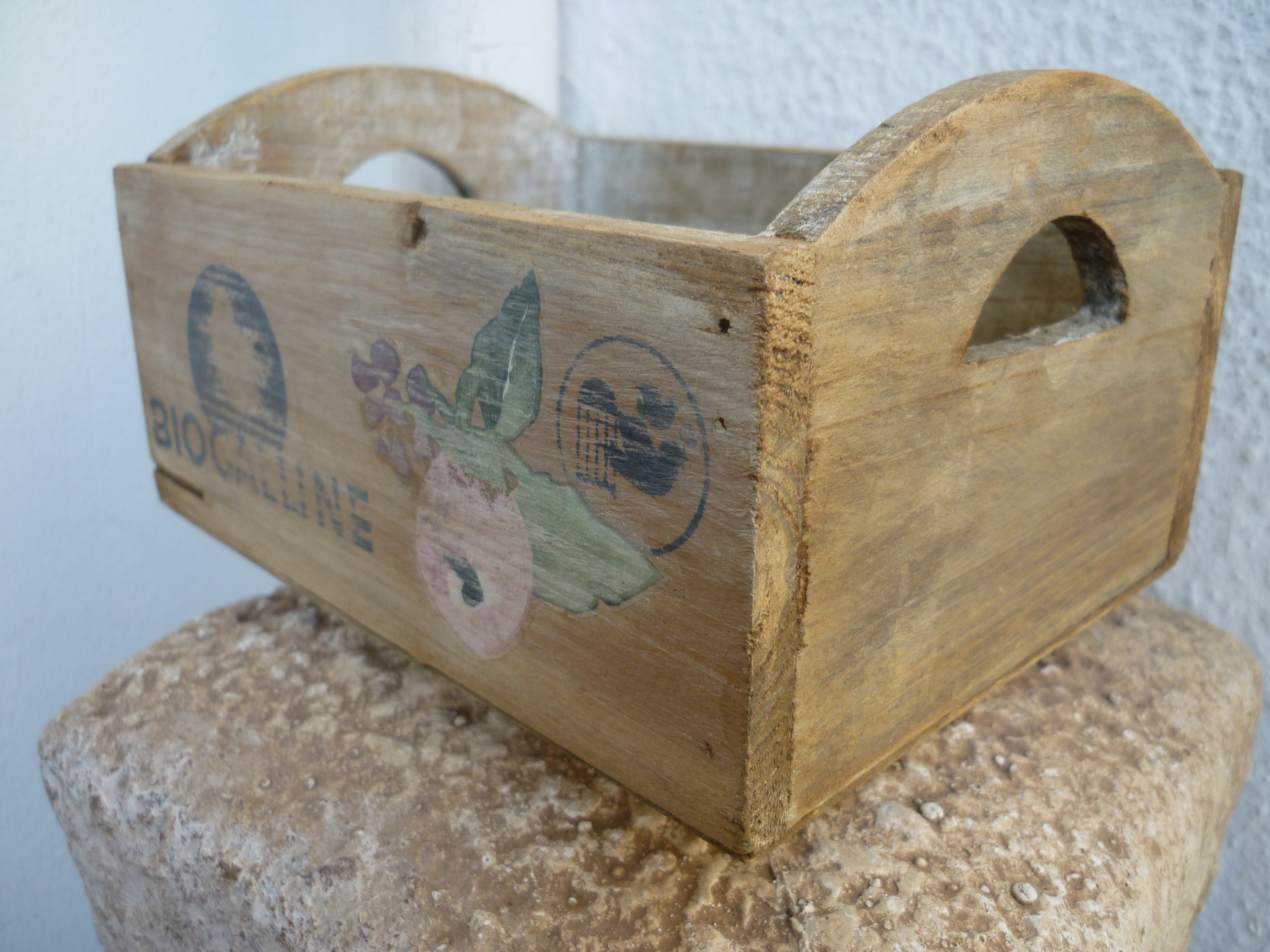 Storage & Organization Boxes & Bins shabby chic,wooden mini crate with ...