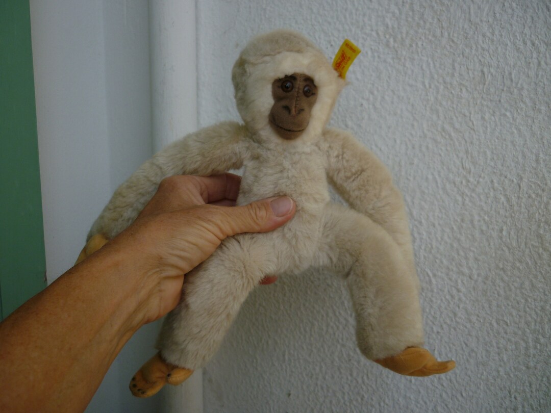 Vintage,1960's,steiff,hango Gibbon,0040/28 Label & Ear Button,plush,unjointed. - Etsy
