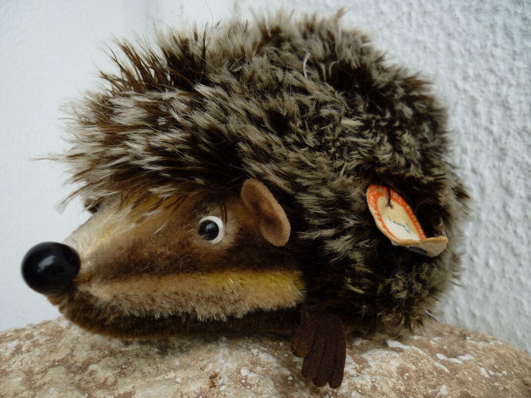 Vintage,steiff,joggi Hedgehog,largest Size 7'',vintage,stuffed,german ...