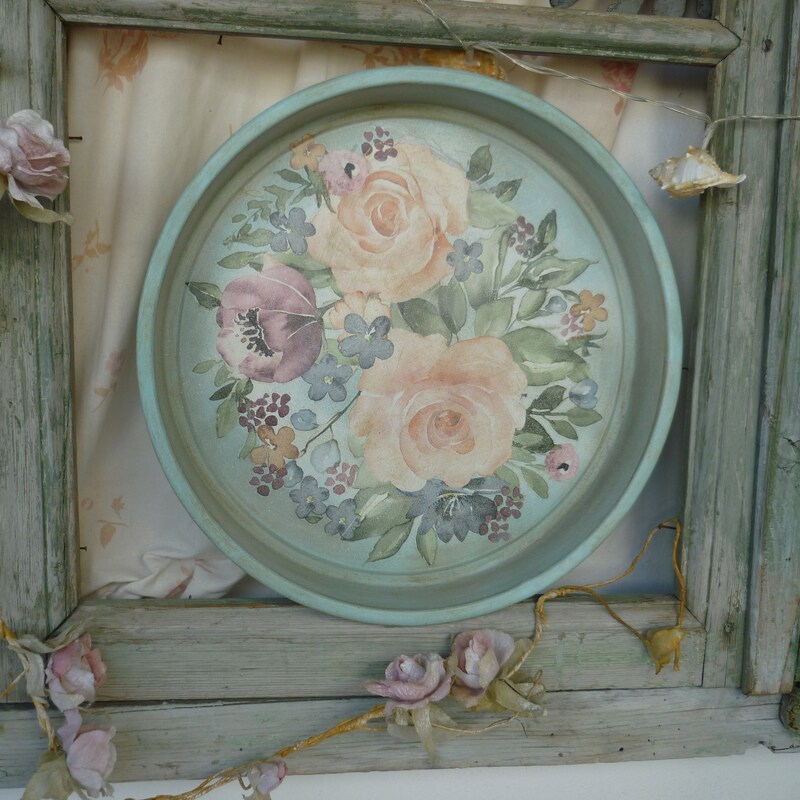 Shabby Chic Tray - Etsy
