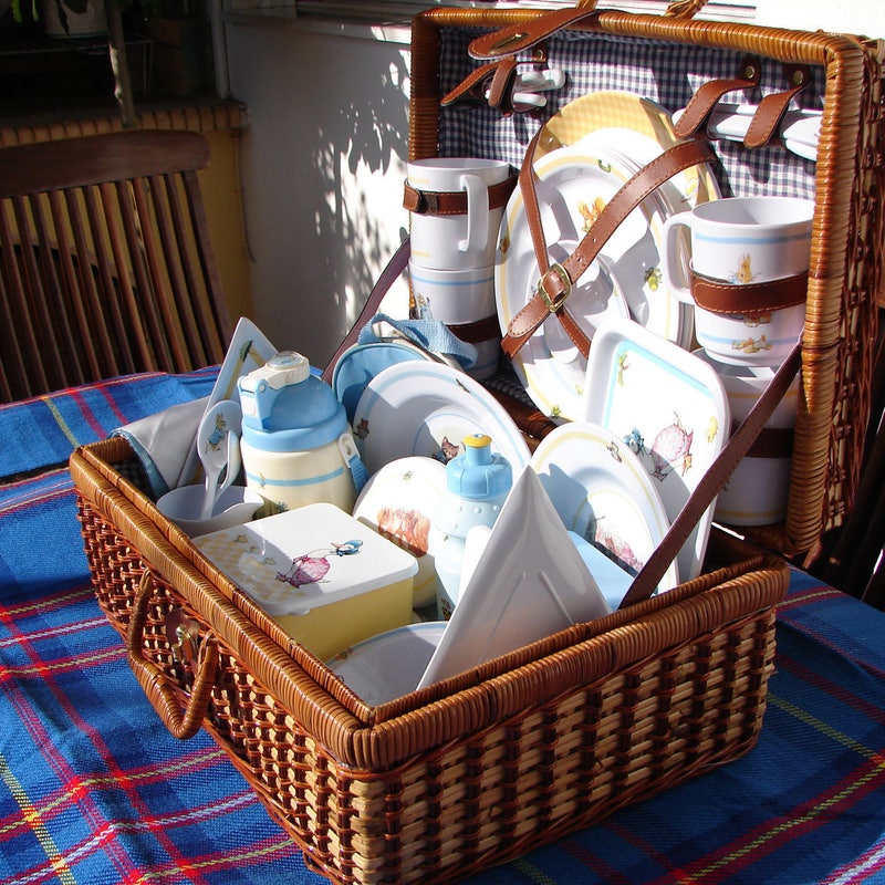 Vintage Picnic Set - Etsy UK