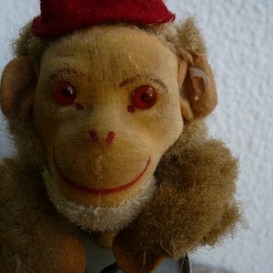 Vintage,1950's,max Carl,mechanical Ape,monkey,west German,wind Up,with ...