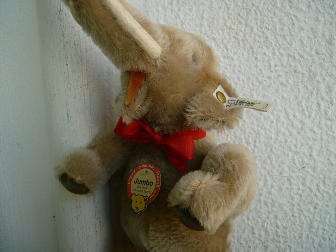 Vintage,1988,steiff Museum Collection Jumbo Elephant 0125/24,1932 ...