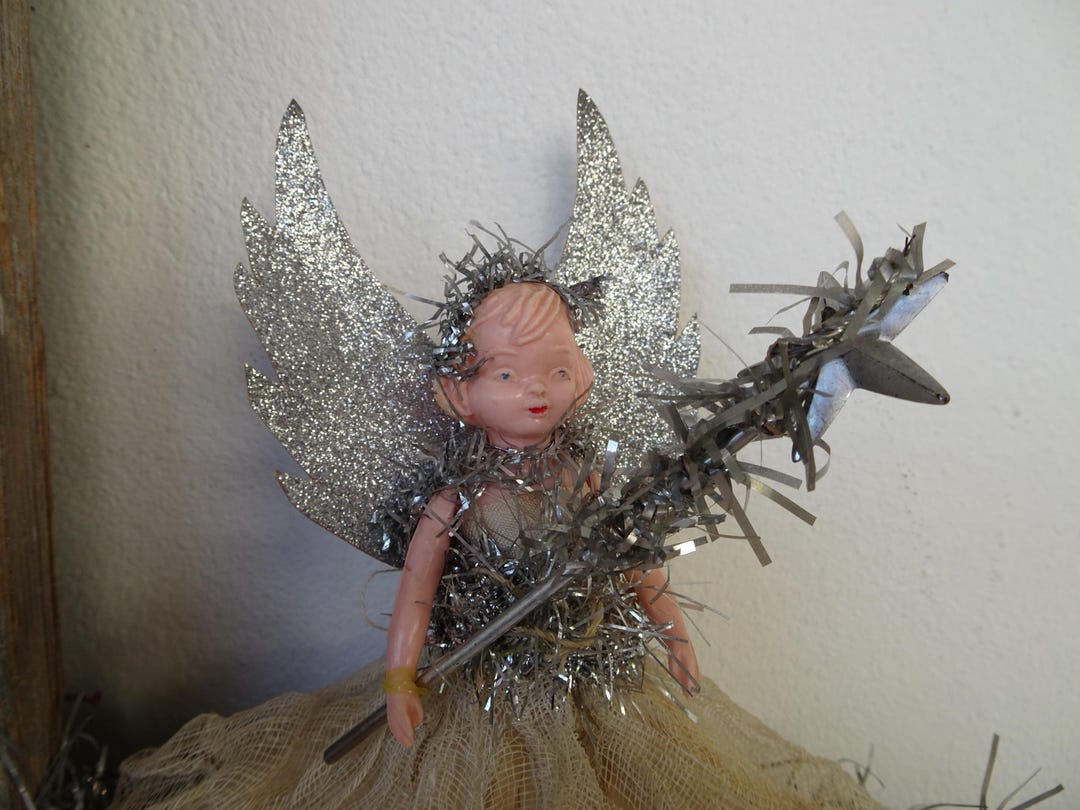 Vintage 1950's Dibro Airfix Angel / Fairy Christmas Tree Topper ...