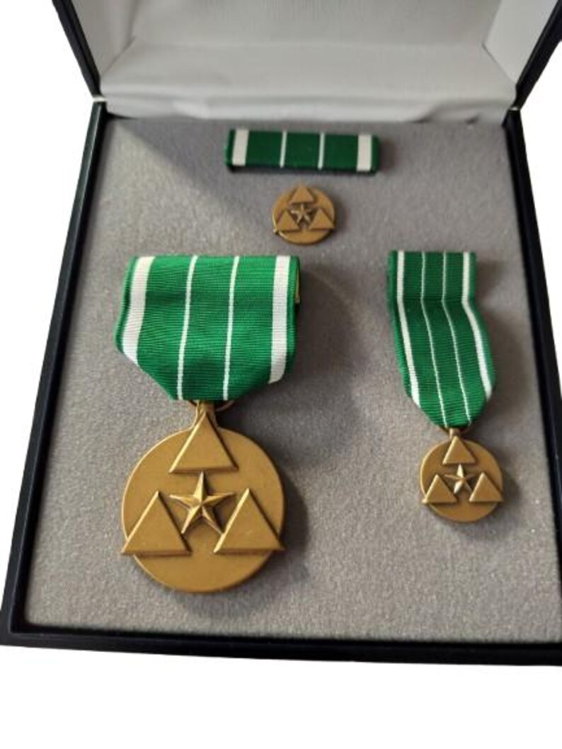 Set of 3 U.S. Department of the Army Commander's Award for Civilian ...