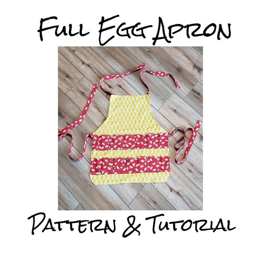 Harvest and Egg Apron Sewing Tutorial DIY Half Apron - Etsy