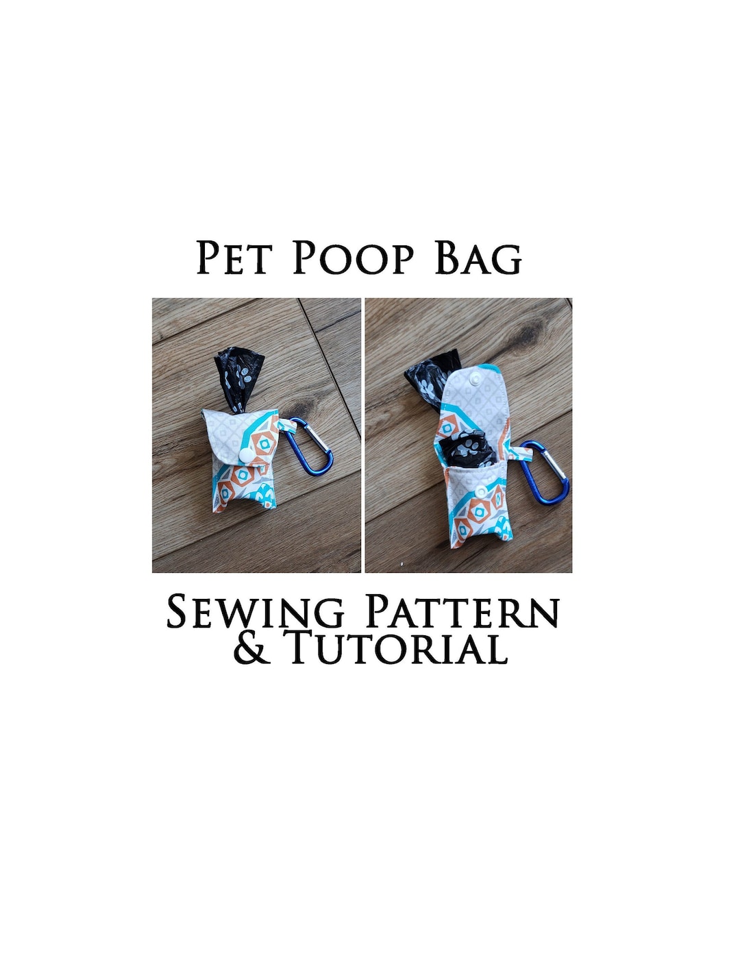 Dog Poop Bag Dispenser Cover Sewing Pattern Tutorial - Etsy