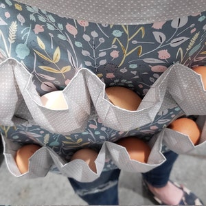Egg Gathering Apron Sewing Pattern and Tutorial - Etsy
