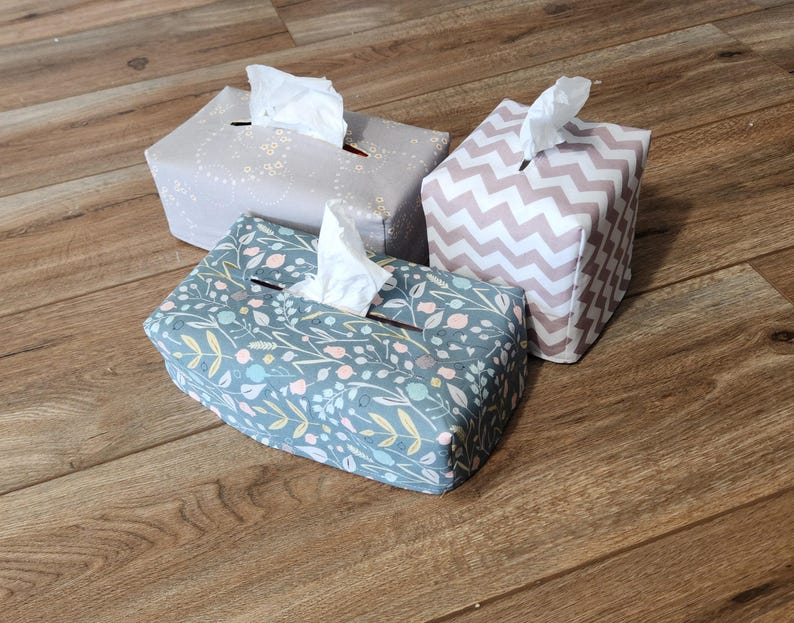 Reversible Tissue Box Cover Sewing Pattern | 3 Sizes – PDF Download ...