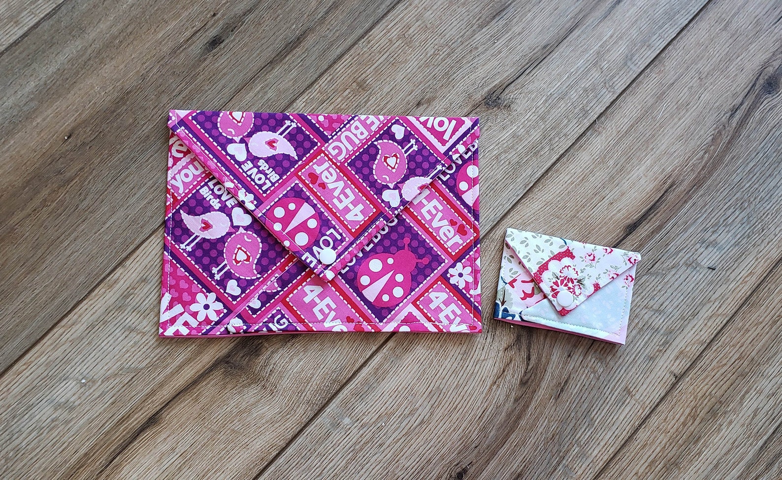 Fabric Envelope Sewing Pattern and Tutorial PDF 3 SIZES - Etsy