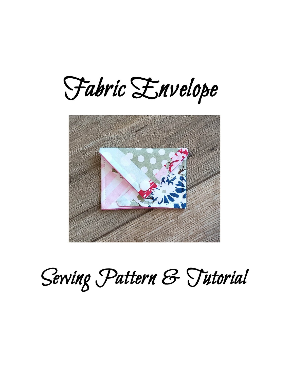 Fabric Envelope Sewing Pattern and Tutorial PDF - Etsy