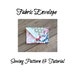 Fabric Envelope Sewing Pattern and Tutorial PDF 3 SIZES - Etsy