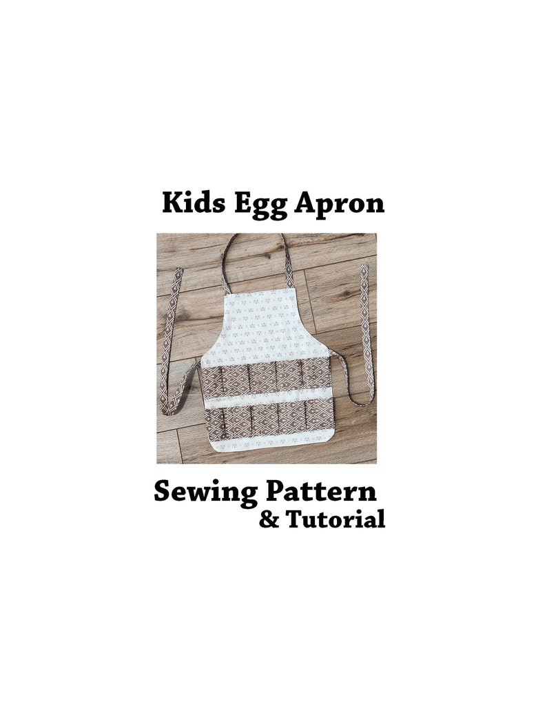 Kids' Egg Gathering Apron Sewing Pattern – Instant Download - Etsy