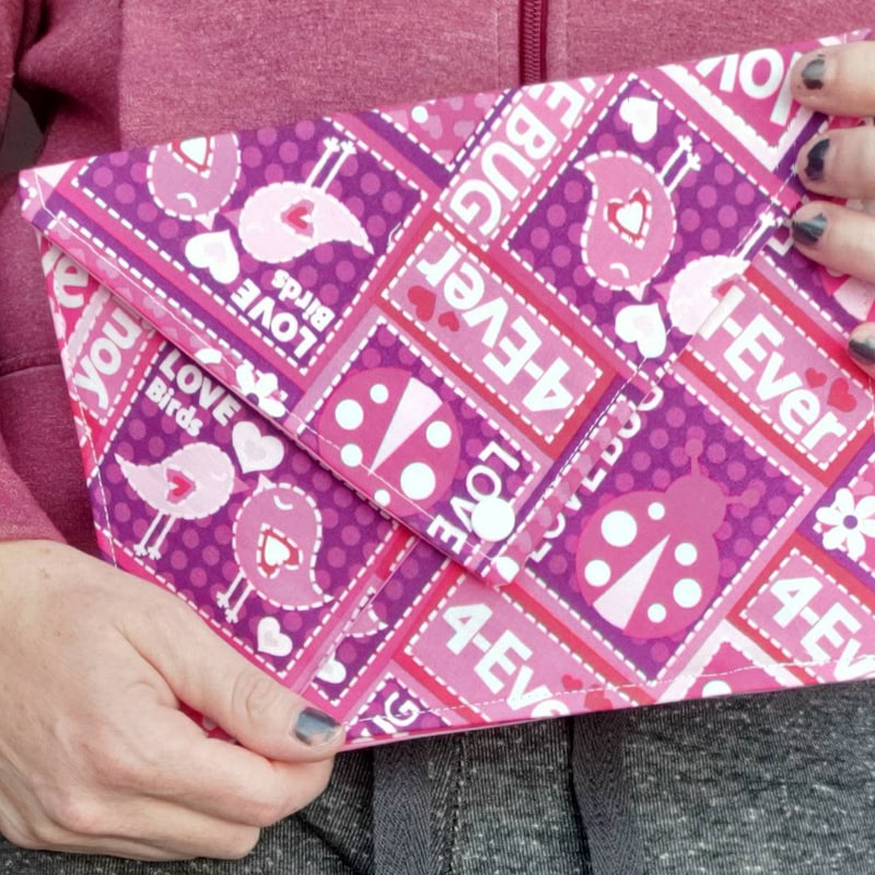 Fabric Envelope Valentine - Etsy