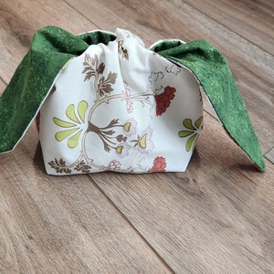 Square Bottom Bunny Ear Bag Sewing Pattern and Tutorial - Etsy