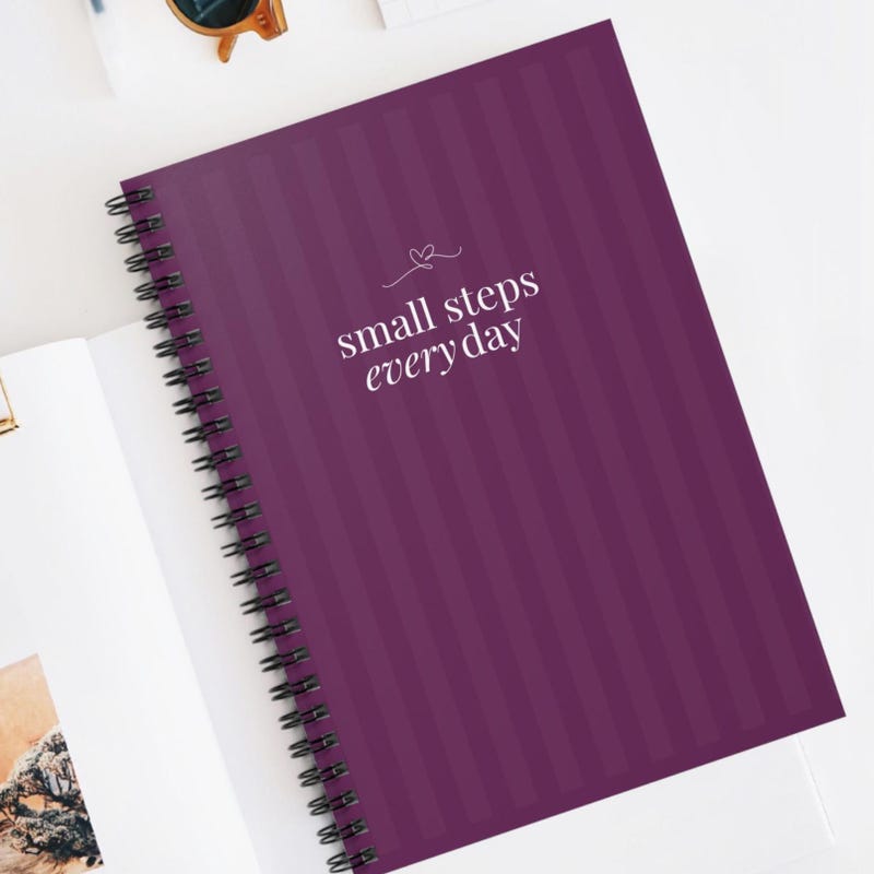 Goal Setting Spiral Book - Etsy