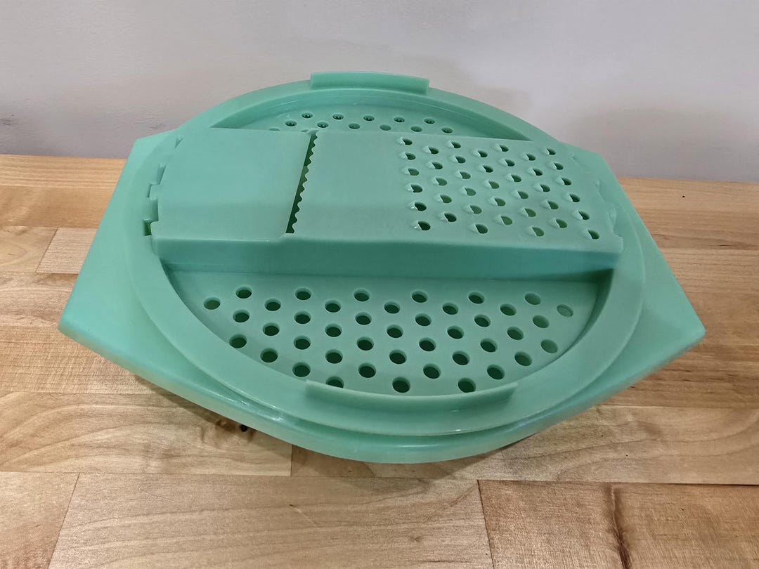 Vintage Jadeite Green Tupperware Grater 786-8 Slicer Shredder - Etsy