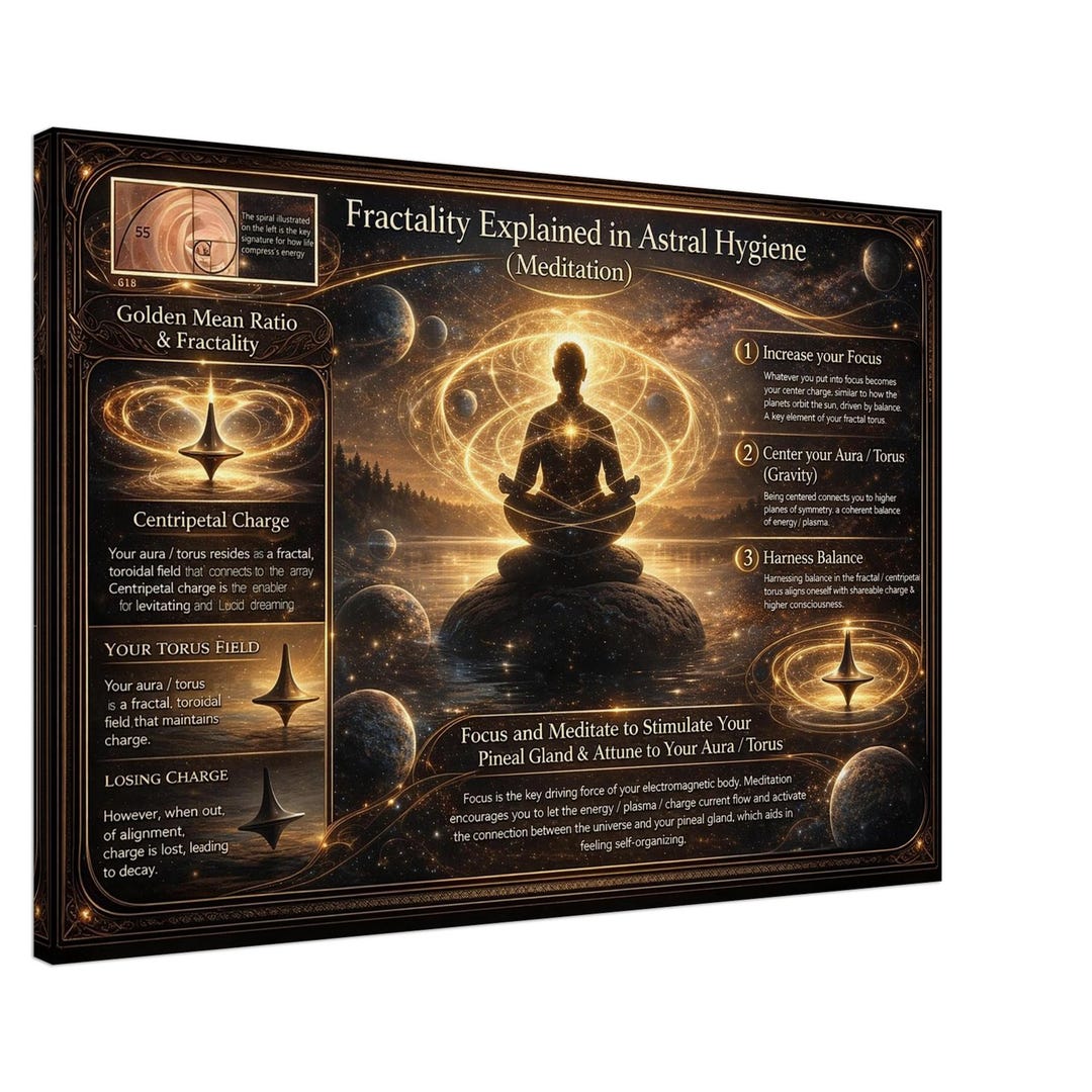 Golden Mean Ratio Unified Field Physics — Astral Hygiene — Meditating ...