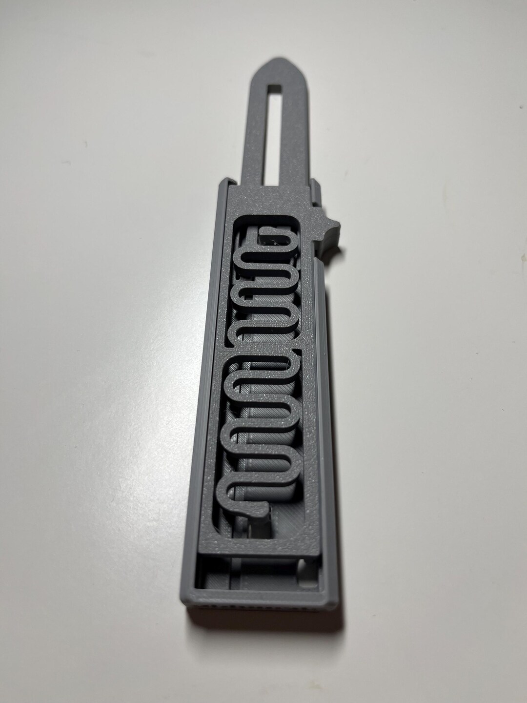 Switchblade Fidget Toy - Commando Knife - Grey - Etsy