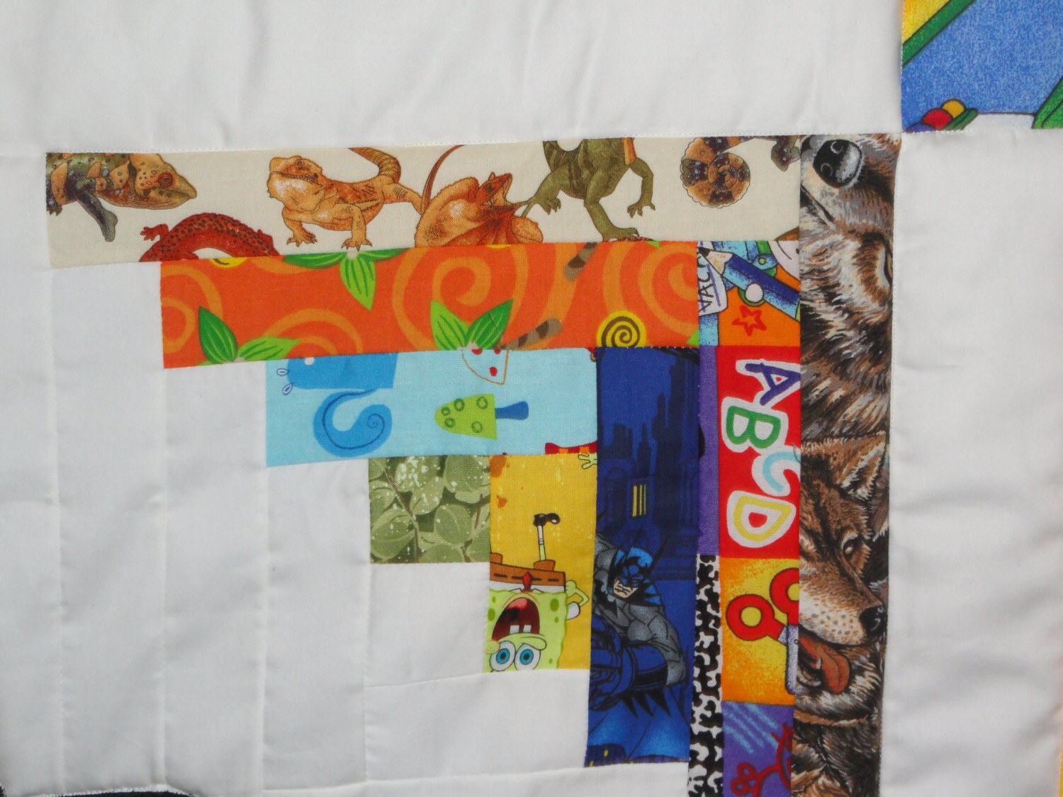 Protect and Serve. Appliqued Police Car Baby Quilt Patchwork - Etsy