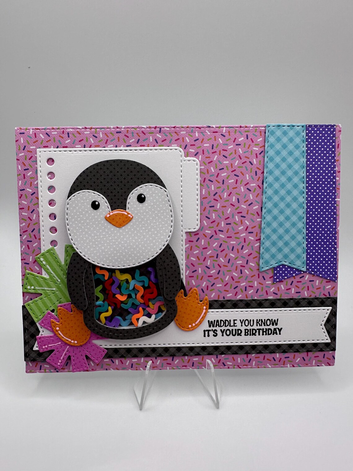 Cute Safari Animal Shaker Cards (9 Styles Available) - Etsy
