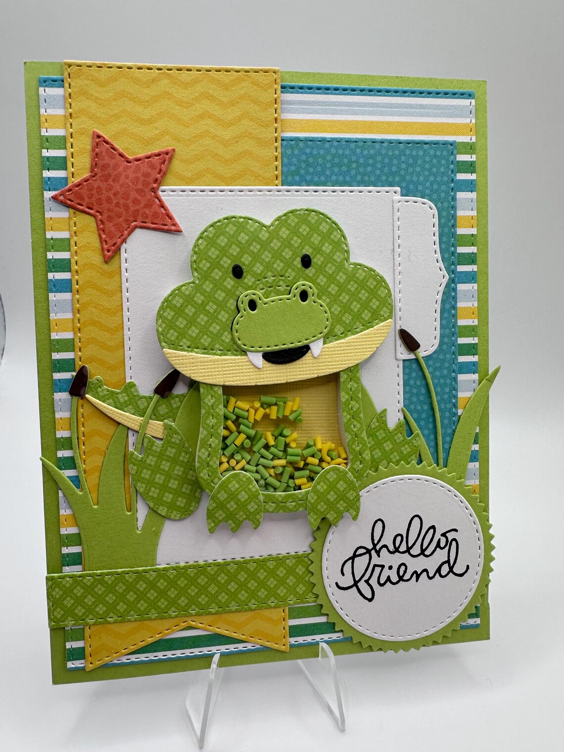 Cute Safari Animal Shaker Cards (9 Styles Available) - Etsy