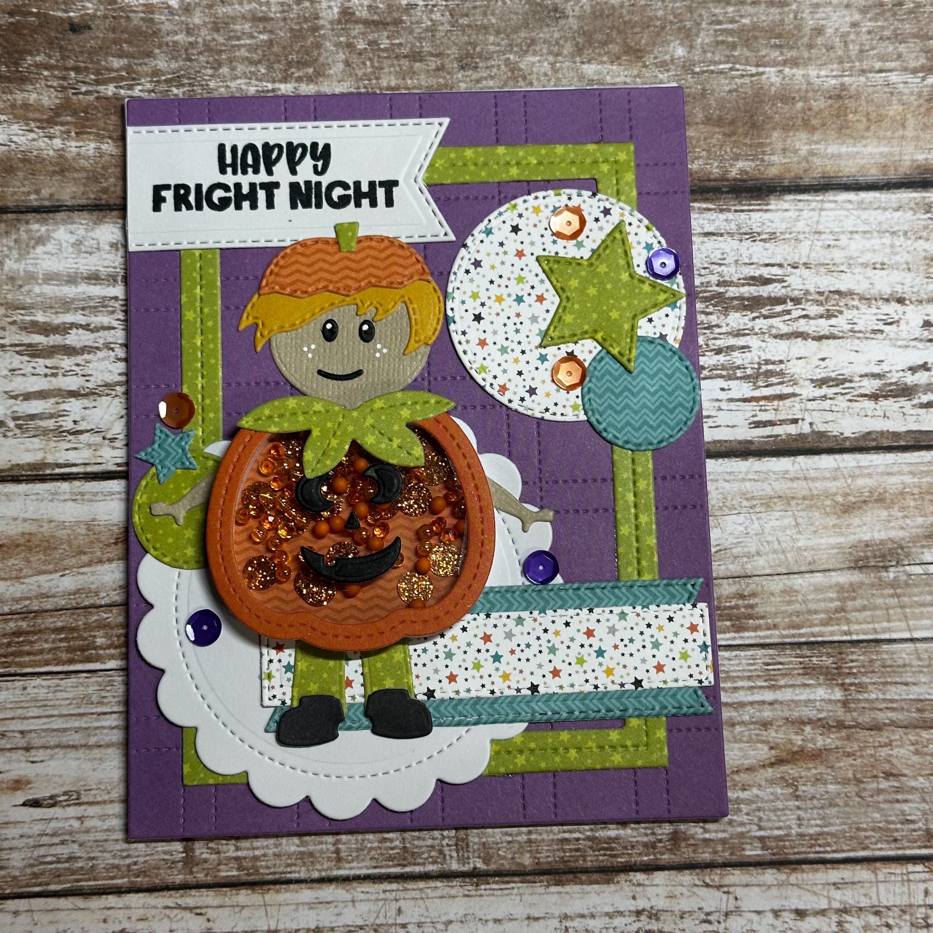 Halloween Kids Shaker Cards - Etsy