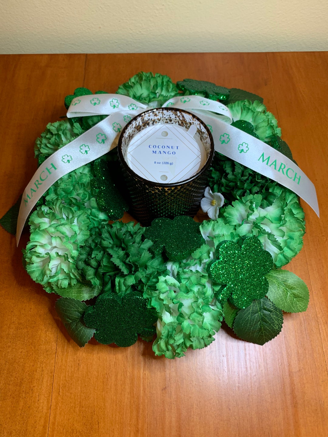 March Floral Wreath - Etsy