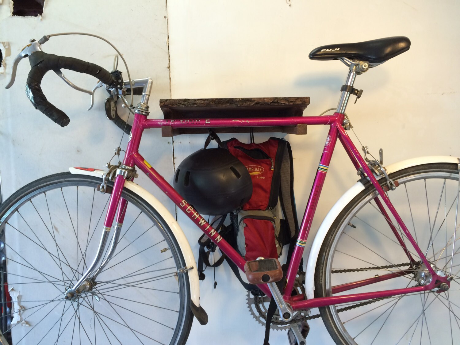Live Edge Walnut Bike Rack. Shipping Included. | Etsy