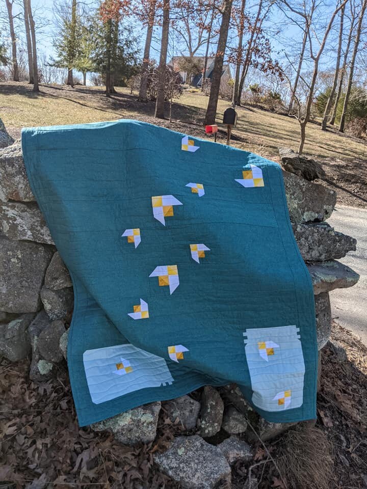 Midnight Escape Firefly Quilt Instant Download PDF Quilt - Etsy