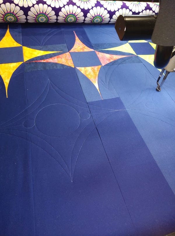 Starline Curved Quilt Instant Download PDF Quilt Pattern - Etsy