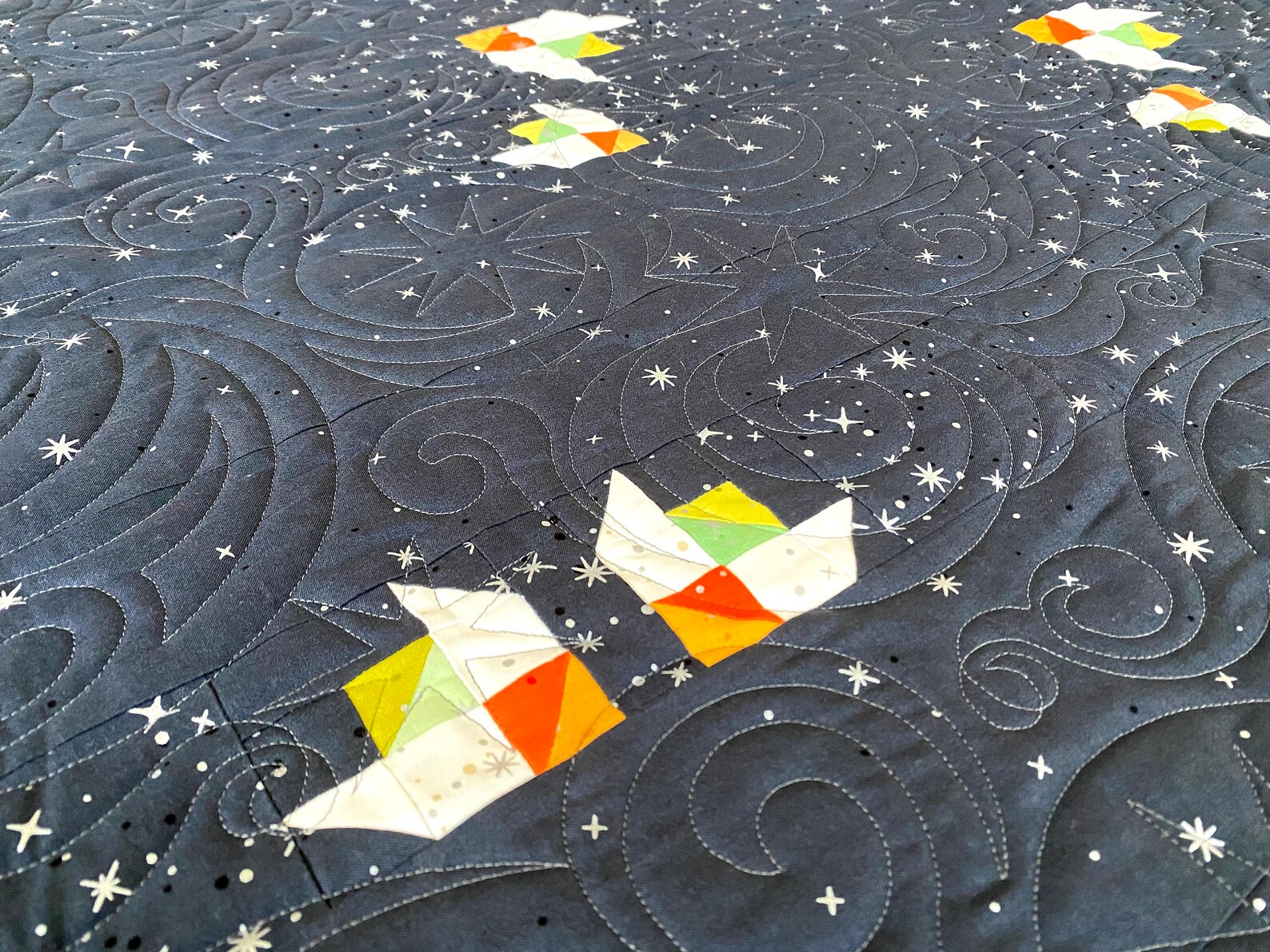 Summer Quilt Pattern PDF: Firefly Quilt Pattern, Animal Quilt Pattern ...