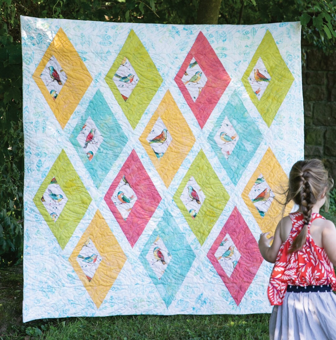 Tiny Dancer | Diamond Quilt | Instant Download PDF Quilt Pattern ...